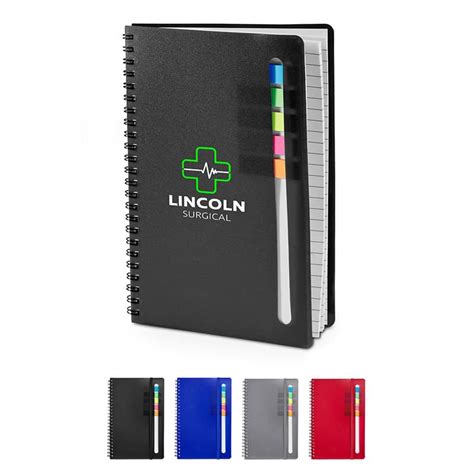 Buy Semester Spiral Notebook With Sticky Flags At The B