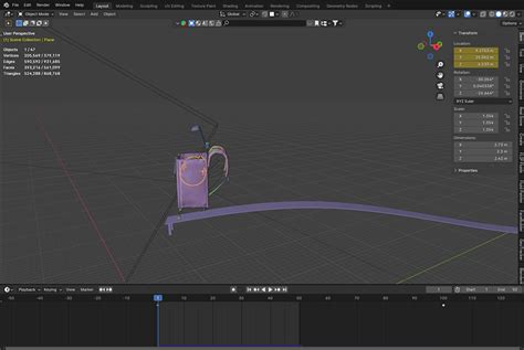 Tablecloth Unroll Animation Physics Particles And Physics Simulations Blender Artists