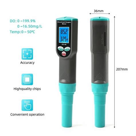 Do 66 Dissolved Oxygen Meter Analyzer Probe Sensor For Measurement At