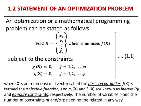 Single Variable Optimization And Multi Variable Optimizatiuonpptx Physics Science