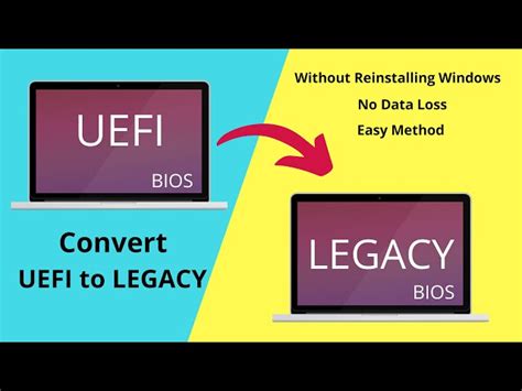 How To Convert Legacy To Uefi Without Data Loss In Windows Convert