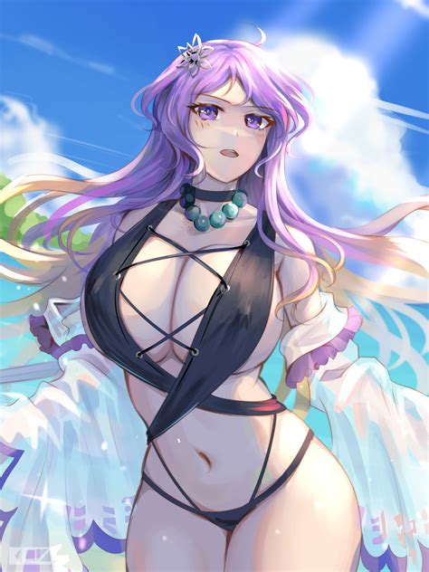 Edz Drawz Hijiri Byakuren Touhou Absurdres Highres 1girl Bead