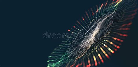 Visualization Digital Flow Of Information Processing And Structuring