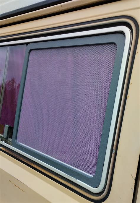 Vw T3 T25 T2 Westfalia Vanagon Sliding Window Screen Mosquito Net Fly