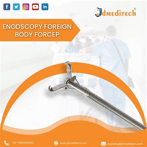 Medical Grade Endoscopy Foreign Body Forcep At Rs 250 In Ahmedabad Id