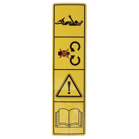 Warning Decal Agco Parts