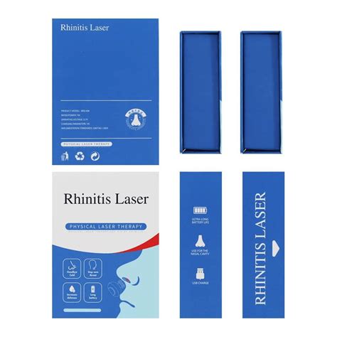 Rhinitis Laser Nasal Red Light Therapy Device For Rhinitis And Sinus