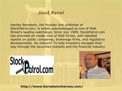 Hartley Todd Bernstein And Debra Cherney Ppt