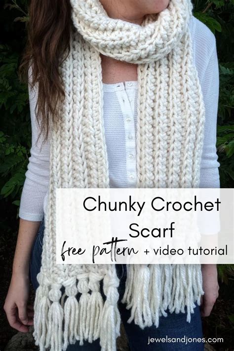 Cotton Crochet Scarf Pattern Easy Beginners Summer Cotton Scarf By