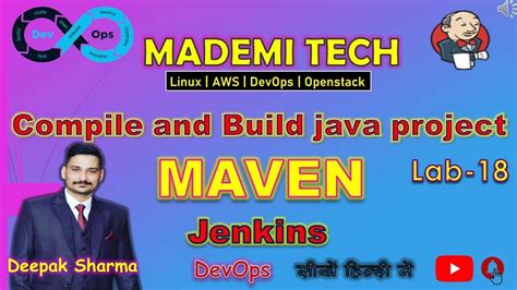 Lab 18 Compile And Build Using Maven In Jenkins Mademi Tech Youtube