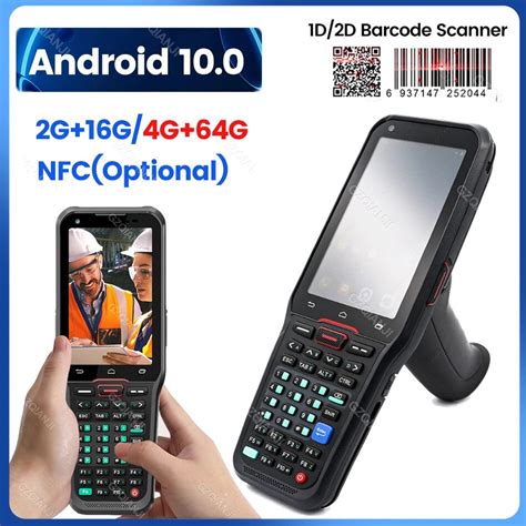 ⚕rugged Pda With Pistol Android 10 Handheld Terminal 2d Barcode Honeywell Scanner Data Collector