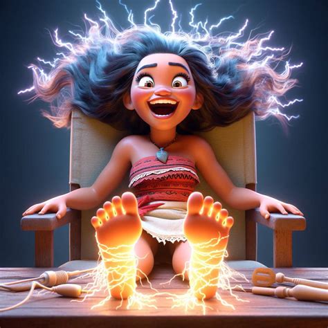 Moanas Feet Electrotickled By Tjcyber47 On Deviantart