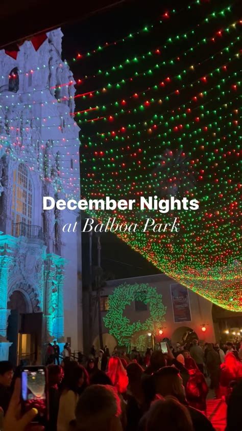 Balboa Park Holiday Lights Display