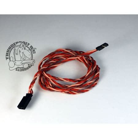 Heavy Duty Silicone Servo Extension 36 Dreamworks Model Products 1 In Radio Controlled