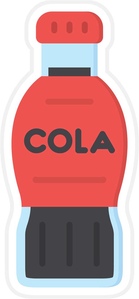 Cola Bottle Vector Icon Vector Art At Vecteezy