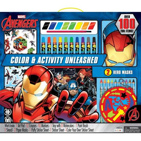Marvel Avengers Activity Set Margot Walmart Business Supplies