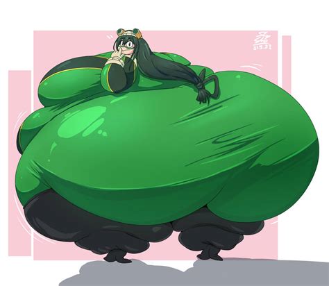 Huge Tsuyu Asui By Shysho Fats On Deviantart