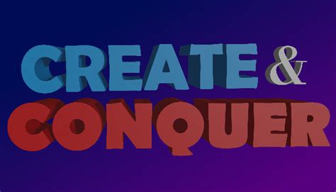 create and conquer on steam