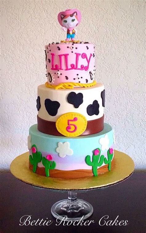 Sheriff Callie Wild West Cake Sheriff Callie Cake Sheriff Callie Birthday Sherrif Callie