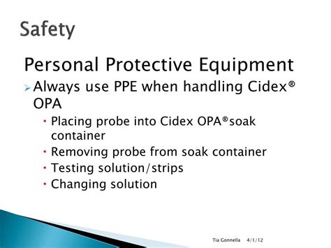 Ppt 2012 Cidex ® Opa Guidelines Powerpoint Presentation Free Download Id 1078634