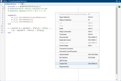 Create Basic Tests For Matlab Source Code Matlab And Simulink