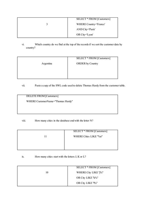 Sql Docx Databases Computer Software And Applications