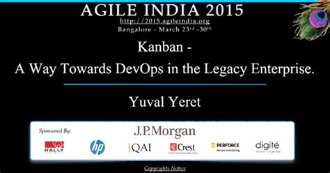 Kanban A Way Towards Devops In The Legacy Enterprise Agilesparks