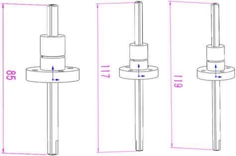 Guide Shafts Of Different Lengths Download Scientific Diagram