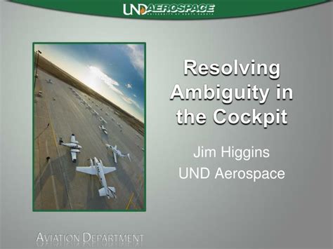 ppt resolving ambiguity in the cockpit powerpoint presentation free