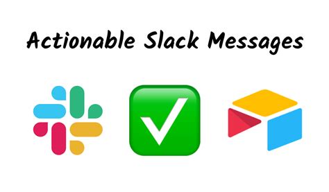 create actionable slack messages in airtable
