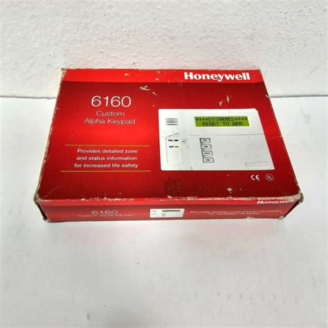 Honeywell 6160 Alpha Custom Keypad Used Ebay