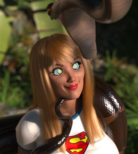 Kaa X Supergirl Preview By Lompich On Deviantart