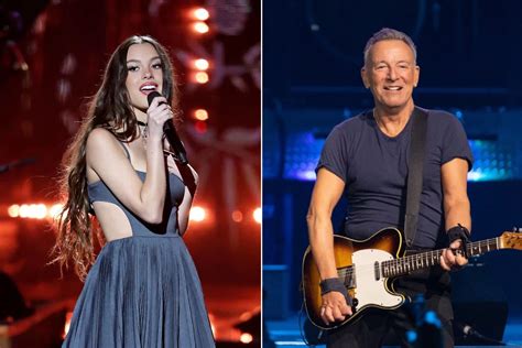Olivia Rodrigo Admits Bruce Springsteen Is Her Biggest Celebrity Crush