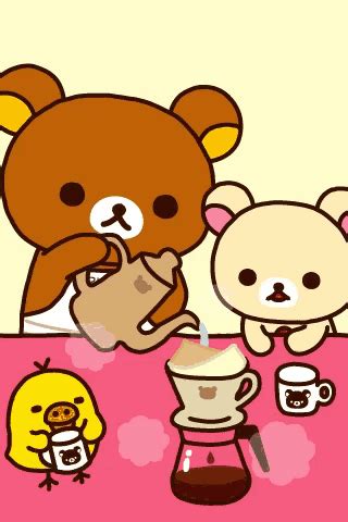 Rilakkuma And Friends Coffee  Rilakkuma And Friends Coffee Pour