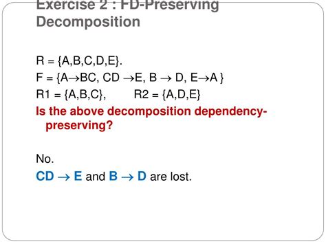 Ppt Decomposition 3nf Bcnf Powerpoint Presentation Free Download