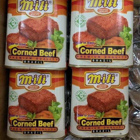 Jual Mili Corned Beef Brazil 340 Gram Shopee Indonesia