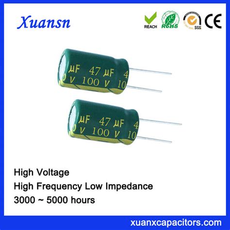 47uf 100v Capacitor Low Voltage Low Impedance 47uf 100v Capacitor