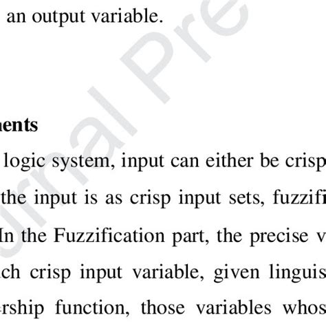 To Run A Fuzzy Logic Model Fuzzy Logic Toolbox In Matlab Was Used For