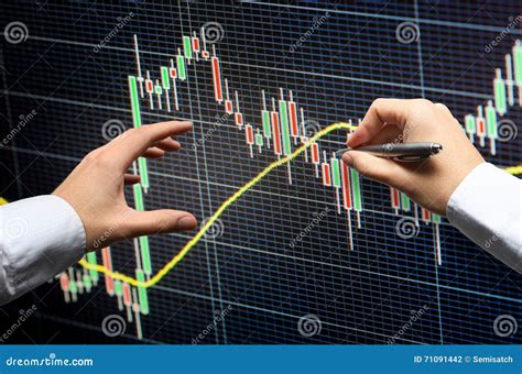 Forex Trading Technical Analysis Concept Stock Illustration Illustration Of Development
