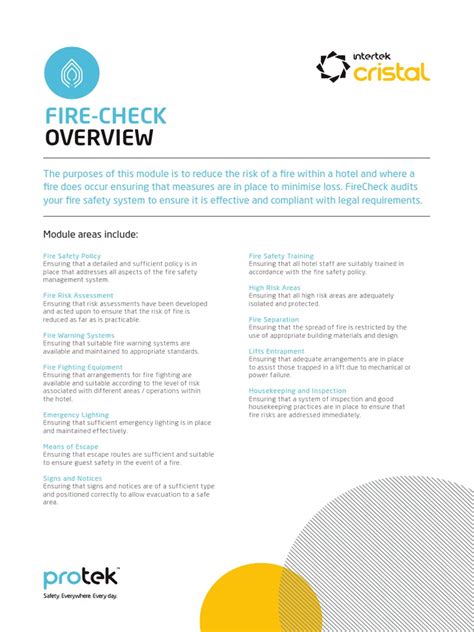 Intertek Cristal Fire Check Datasheet Cmyk Pdf Pdf