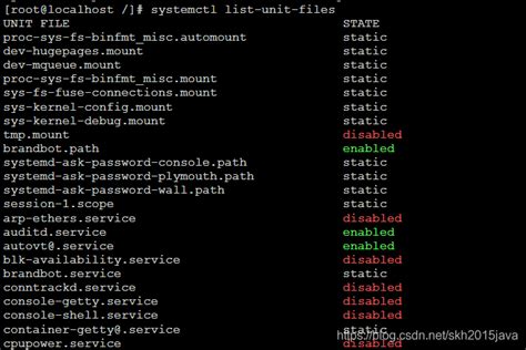Linux中systemctl详细理解及常用命令multi Usertargetwants Csdn博客
