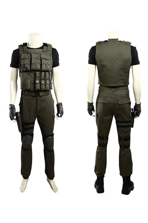 Resident Evil 3 Remake Carlos Oliveira Cosplay Costume Nalagila