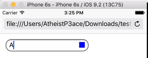 Html No Longer Shows Cancel Button X Under Ios Stack Overflow
