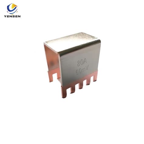 80a 60mv U Shaped Signal Sampling Shunt High Current Resistor High