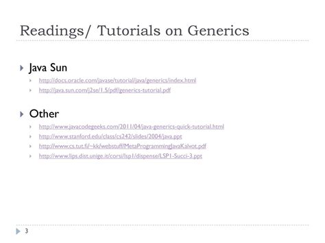 java generics ppt download