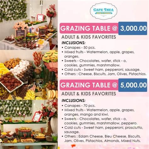 Grazing Table Package Food And Drinks Other Food And Drinks On Carousell