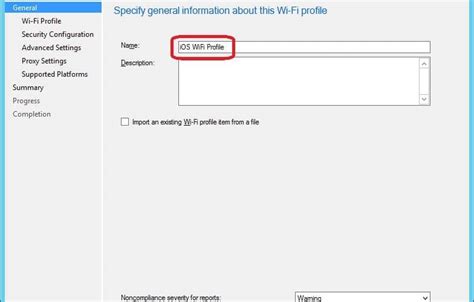 Create And Deploy A Wifi Profile For Mobile Devices With Configmgr 2012