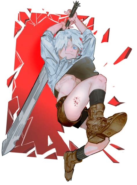 Dante Devil May Cry Devil May Cry Series Highres 1boy Aged Down