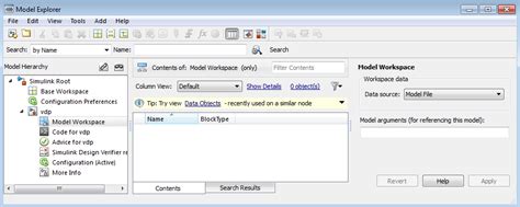 Matlab Clearing Simulink Workspace Saved With Block Diagram Stack