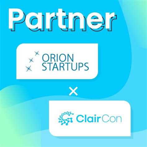 David Corzo Sánchez Ortiz On Linkedin So Excited About This New Partnership With Orion Startups